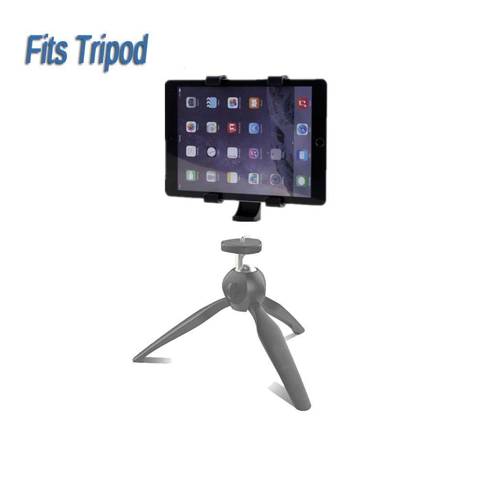 Universal Tripod Mount Clamp Holder Adapter for All Tablets – Grippie ...